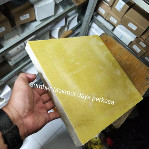 Jual Epoxy Sheet Fiberglass G11 / Resin Kuning Lembaran 30mm x 100cm x ...