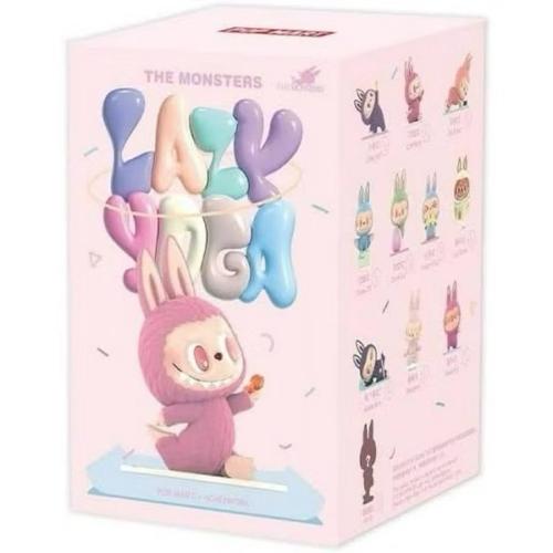 Jual Pop Mart The Monster Lazy Yoga Labubu Popmart Figure - Confident ...