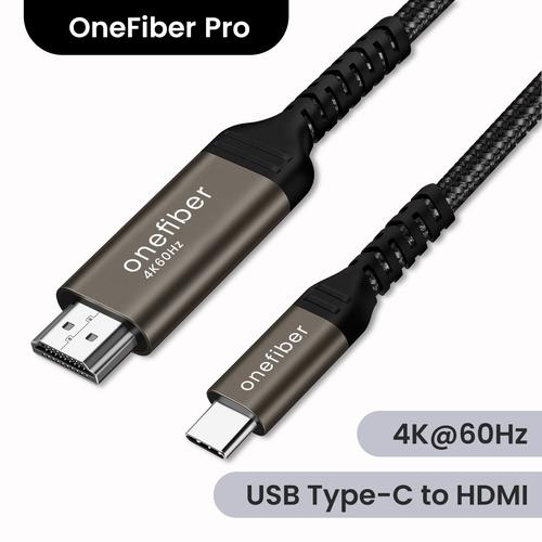 Jual Kabel USB Type-C to HDMI 2.0 - 2 Meter - Putih - OneFiber OF132 ...