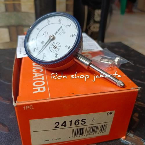 Jual Mitutoyo Dial indicator 2416S 0.01 inch Original Made in Japan - Jakarta Utara - RDN SHOP ...