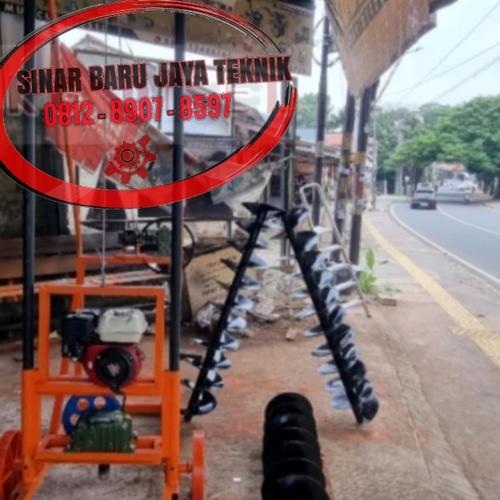 Jual Mesin bor tanah Eart Auger/bor pundasi panjang mata bor 2.5M ...