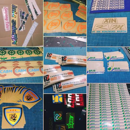 Jual cutting sticker custom bebas desain - Kab. Bekasi - rayanza ...