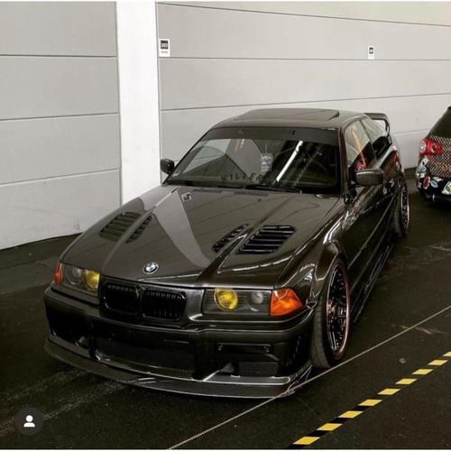 Jual Kap Mesin BMW E36 M3 GTR Carbon dan Fiber - Fiber - Kota Tangerang ...