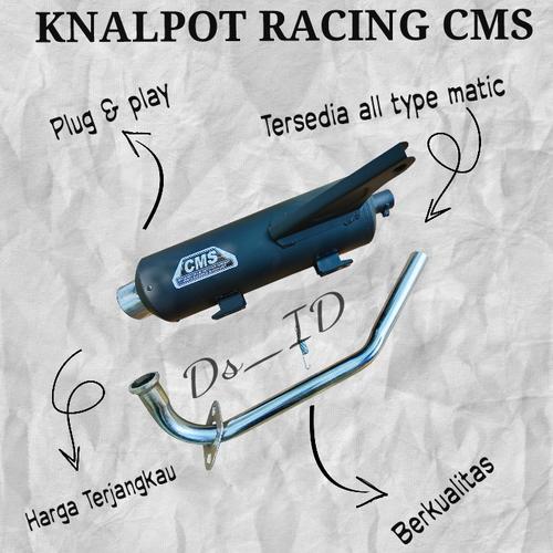 Jual Knalpot copy CMS PNP untuk motor Beat, mio, Vario, scoppe, genio ...
