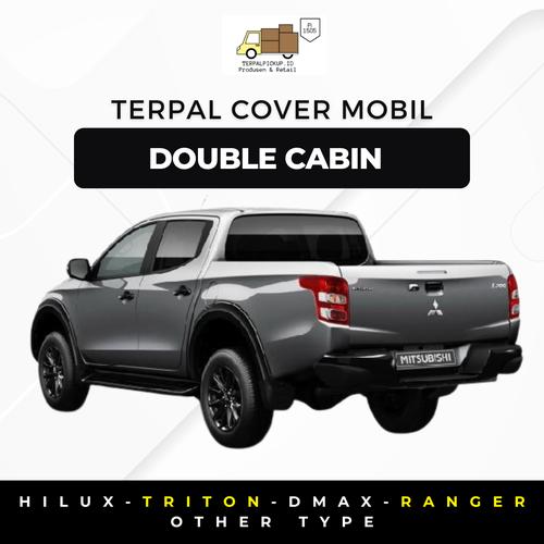 Promo COVER MOBIL TERPAL DOUBLE CABIN NAVARA STRADA TRITON FORD RANGER ...