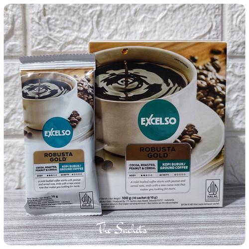 Jual Excelso Robusta Gold Kopi Sachet - Kota Bandung - The Sachets ...