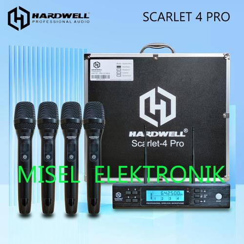 Jual Mic Wireless Handheld Hardwell Scarlet 4 Pro Original - Jakarta Barat - Misel Elektronik ...