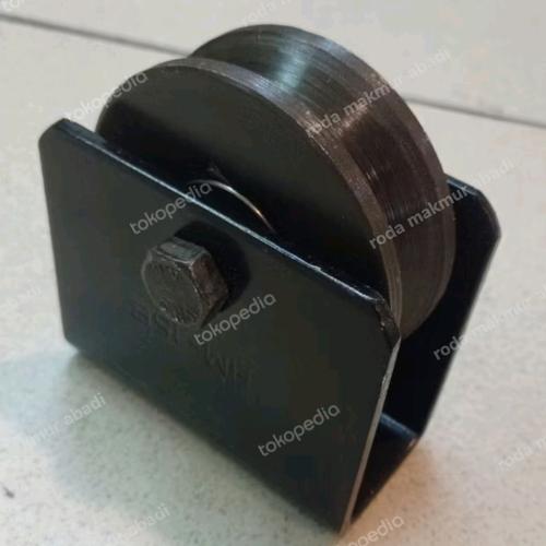 Jual roda pagar besi/ roda gerbang/roda besi 4 inchi ( siku ) - Jakarta ...