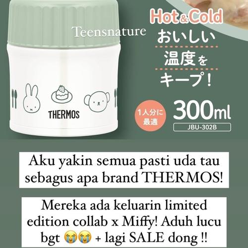 Jual Thermos x Miffy Hot & Cold Vacuum Insulated Soup Jar ORIGINAL JAPAN JEPANG - Jakarta Timur ...