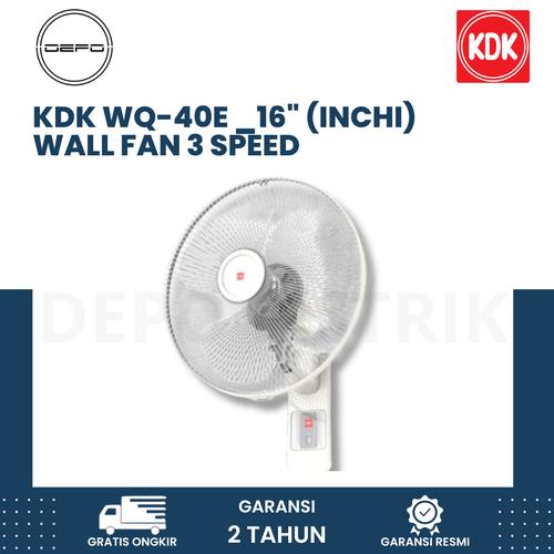 Promo KDK-WQ40E – Wall Fan 16in 3 Speed - Kota Tangerang Selatan - Depo ...