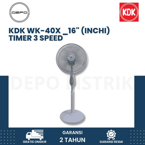 Promo KDK-WK-40X - Stand Fan 16 inch Timer 3 Speed - Kota Tangerang ...