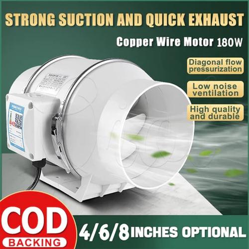Jual Exhaust Fan Dapur Hexos Penyedot Asap Dapur Duct Exhaust Fan ...