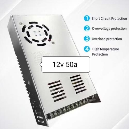 Jual Switching Power Supply PSU 12V 50A High Quality 12 Volt 50 Ampere ...