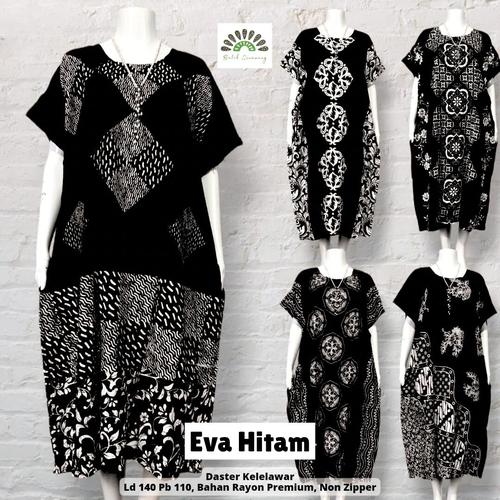 Jual Daster Batik Kelengan Kelelawar Jumbo CT "WARU HITAM" Bhn Rayon ...