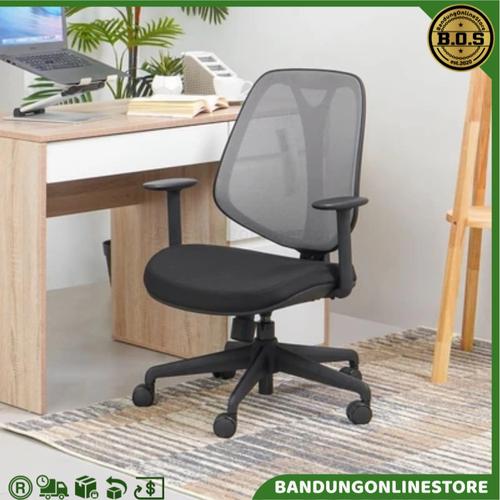 Jual Kursi Kantor Sandaran Rendah Abu Abu Informa Kursi Gaming Sieben ...