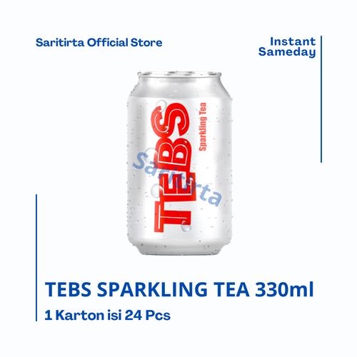 Jual tebs kaleng sparkling soda 330 ml minuman teh bersoda - Jakarta ...