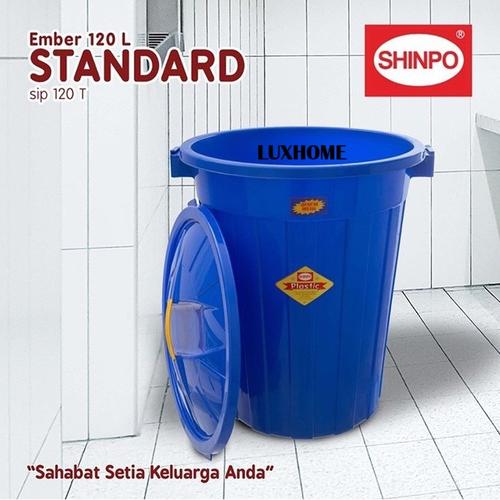 Jual EMBER TUTUP 120L SHINPO / EMBER KAMAR MANDI 120 LTR / EMBER & BAK ...