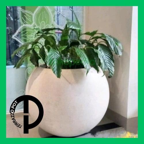 Jual pot bunga tanaman tipe bola teraso - Kota Depok - Terrazzo Pot ...