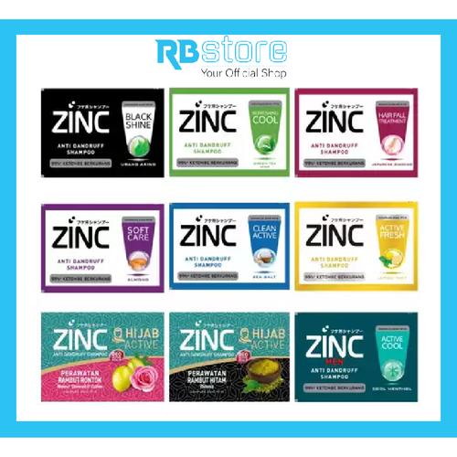 Jual SAMPO ZINC SACHET / 1 RENCENG ISI 12 / 10ML - Kota Depok ...