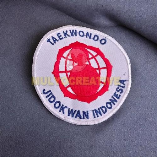 Jual Badge Bordir Bela Diri Taekwondo Bed Bordir Logo Taekwondo ...