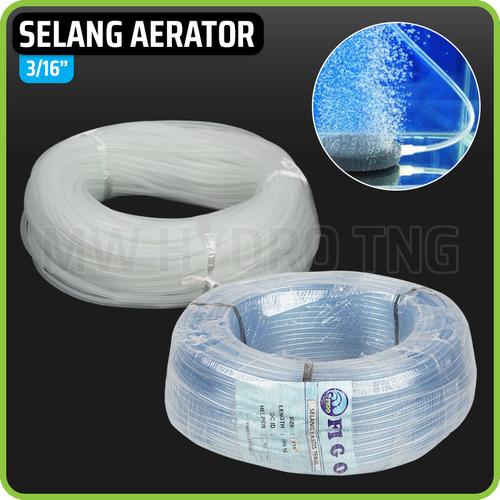 Jual Selang Aerator Aquarium / Selang Elastis Bening 3/16", per Rol ...