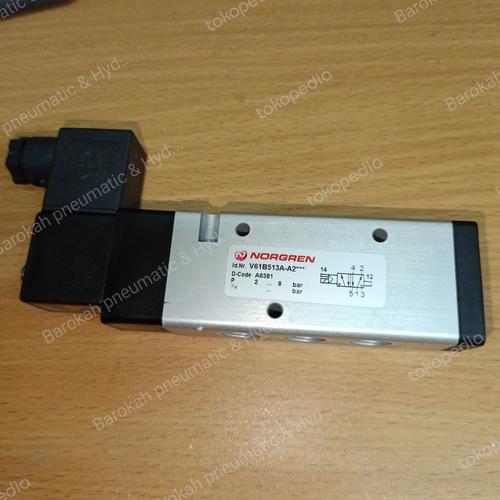 Jual solenoid valve NORGREN V61B513A-A2*** - Jakarta Barat - Barokah ...