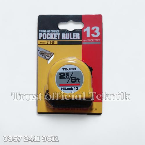 Jual Meteran Roll 2 Meter TAJIMA Hilock Pocket Ruler Original Japan ...