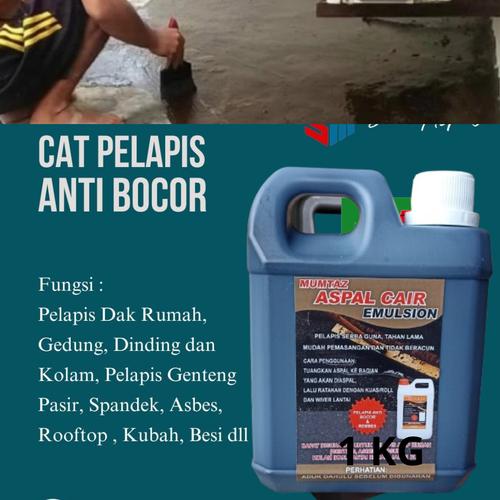 Jual Lem Tambal Genteng /seng / Talang / atap Aspal Seal 1Kg Penambal Bocor - Kab. Bandung Barat ...