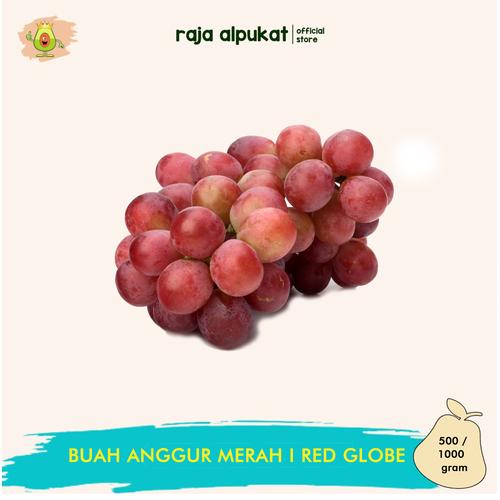Jual Buah Anggur Merah I Red Globe I Tanpa biji dan berbiji - Jakarta ...