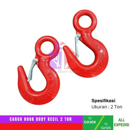 Jual cargo hook 2 ton / eye hook / cantolan katrol 2 T - Jakarta Utara ...