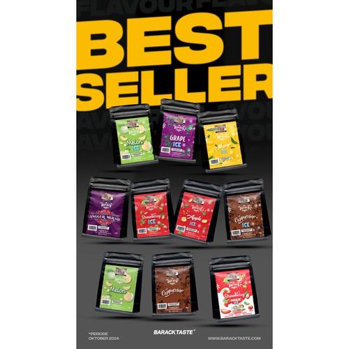 Jual tembakau barack taste flavour 50 gram 10 pcs - APLE - Kab. Cianjur ...