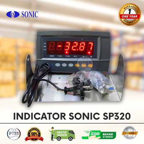 Jual Indicator Jembatan Timbangan SONIC SP320 LED / Indikator Timbangan ...