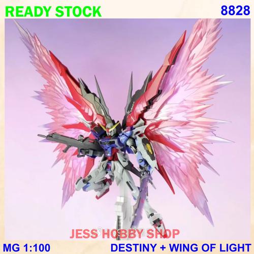 Jual MG 1/100 Daban 8828 Destiny + Wing Of Light Metal Build Ver Daban ...