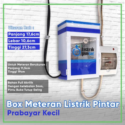 Jual Box Meteran Listrik PLN Akrilik Prabayar Listrik Pintar - Prabayar ...