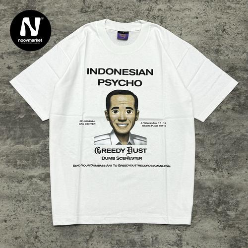 Jual Greedy Dust - Indonesia Psycho Tshirt - White - XL - Kota Depok ...