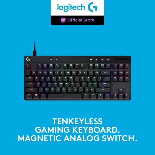 Promo Logitech G PRO X TKL RAPID dengan Switch Analog Magnetik, Mode ...