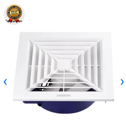 Jual Exhaust fan 10 inch plafon Exhaust Fan 35 watt blower krisbow ...