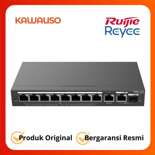 Jual Ruijie Reyee RG-ES210GS-P, Switch PoE Cerdas Manage Cloud 10-Port Gigabit Metal Casing ...