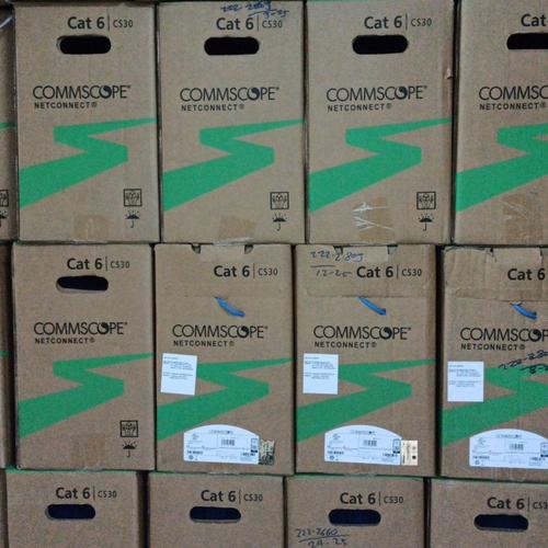 Jual Kabel AMP Commscope Cat.6 UTP 4-Pair Cable, Solid, meteran - Kota ...