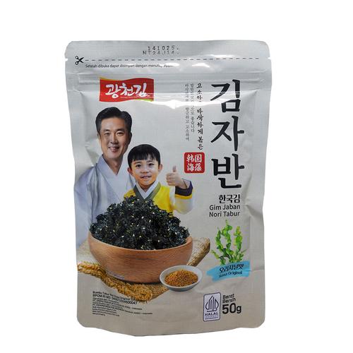 Jual KWANG CHEON KIM GIM JABAN NORI TABUR RASA ORI 50 G - Kota Surabaya ...