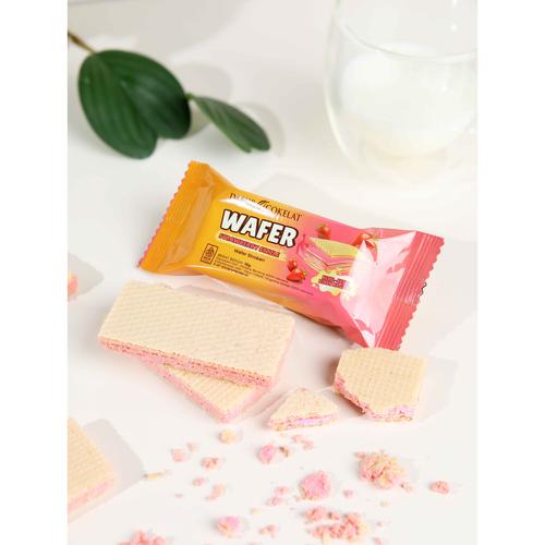 Promo DAPUR COKELAT - Wafer Strawberry Sizzle Satu Renceng | Wafer Krim ...