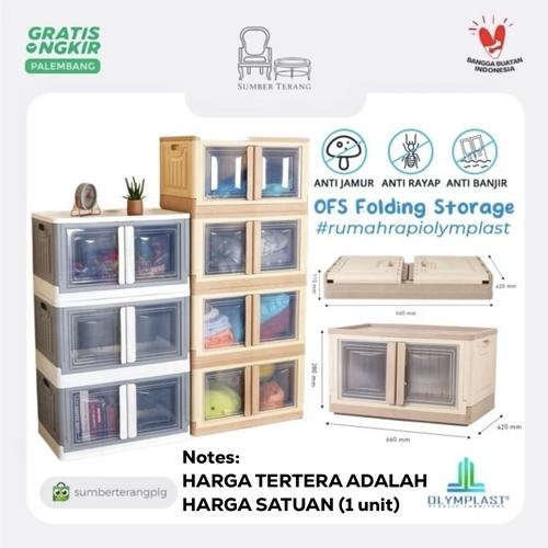 Jual Container Box Plastik Lemari Pakaian Olymplast Folding Storage OFS ...