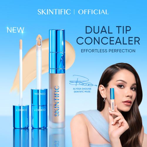 Promo SKINTIFIC Cover Perfect Serum Concealer 5ml Undetectable Layer ...