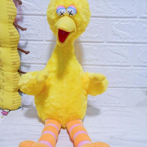 Jual Boneka Big Bird Elmo Sesame Street original Kaws Uniqlo - Kab ...