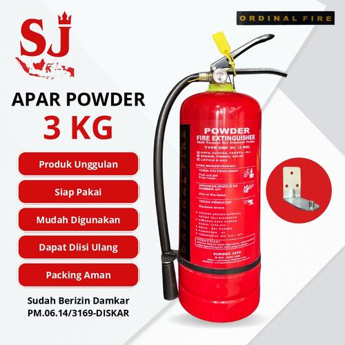 Jual APAR Fire Extinguisher Kap. 3 kg isi Dry chemical Powder Bandung ...