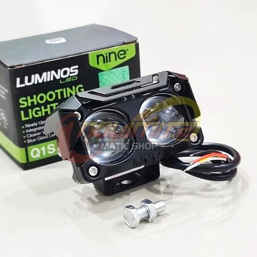 Jual Lampu Sorot Tembak Foglamp Nine Luminos LED Q1S Devil Eyes 19 Watt ...
