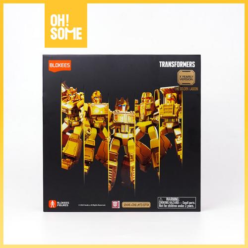 Promo OHSOME Blokees Transformers 2024 Yearly Version Golden Set ...