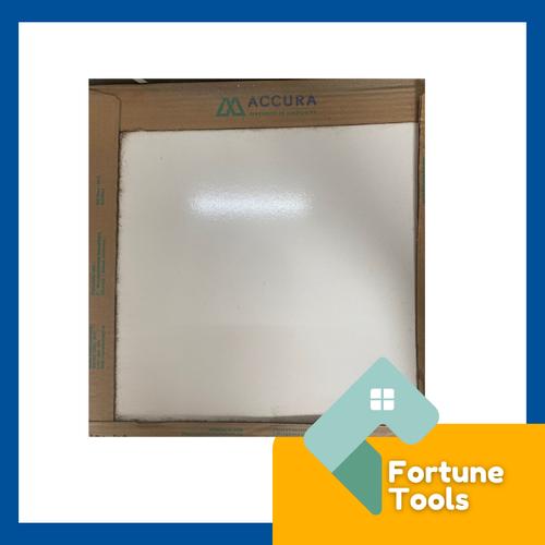 Jual Keramik lantai putih polos 40x40 / Tehel putih polos accura - Kota ...