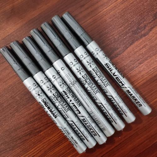 Jual SPIDOL SNOWMAN PAINT MARKER SILVER PERMANENT FSP-12 - Kota ...