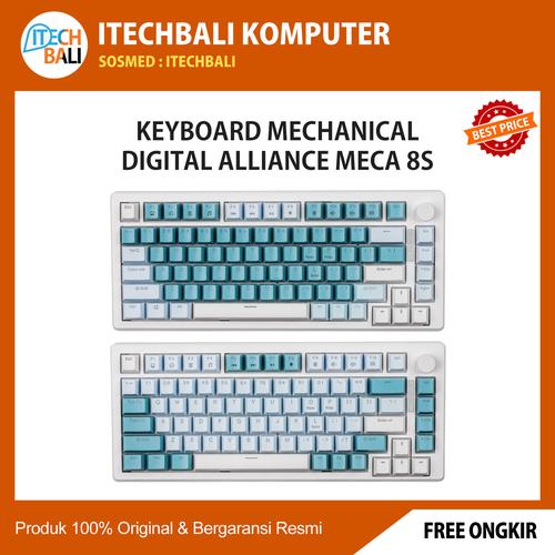 Jual Keyboard Gaming Digital Alliance Meca 8S 75% with Knob Button ...